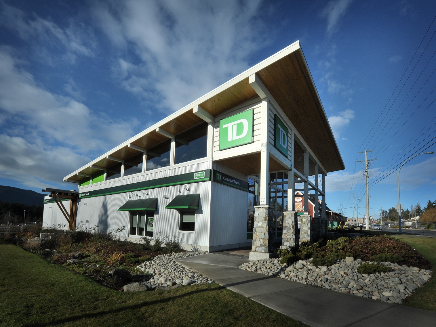 Design Build | Portfolio: TD Bank | IWCD Vancouver Island, BC